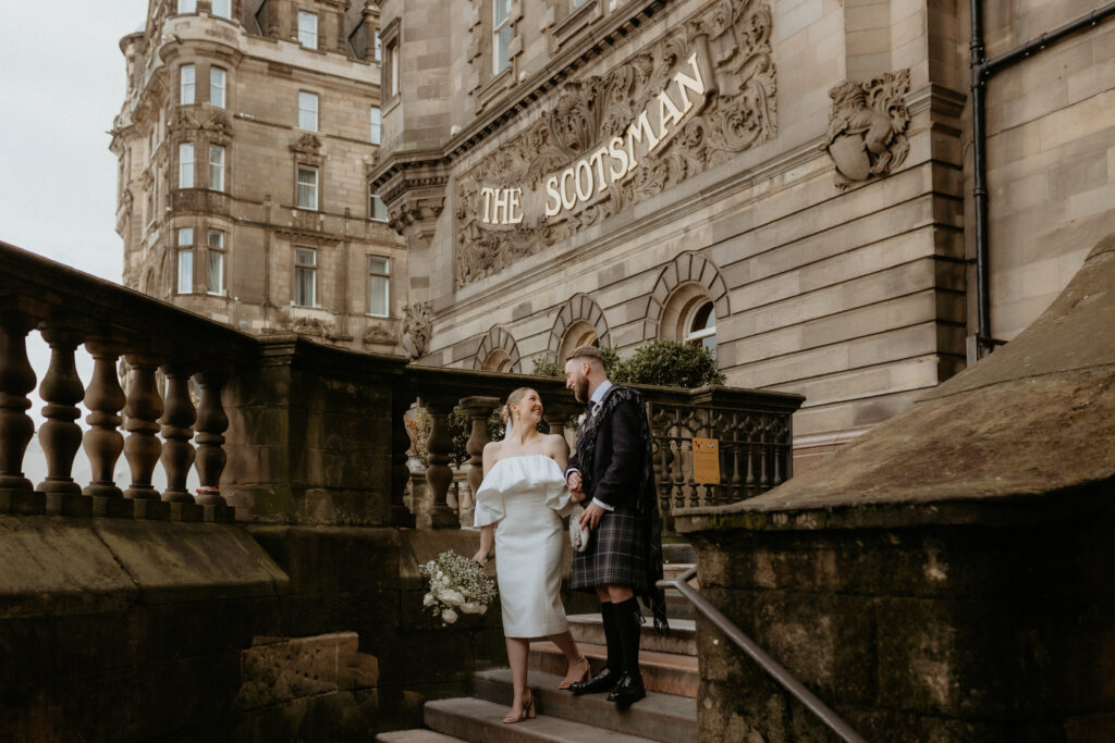 Chloe & Ian // Stylish Edinburgh City Wedding » Wonderful and Strange